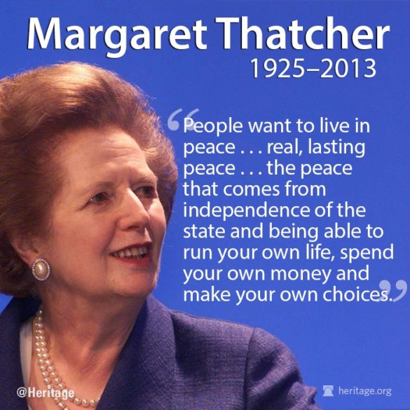 INSPIRATIONAL QUOTES BY MARGARET THATCHER - The Insider Tales